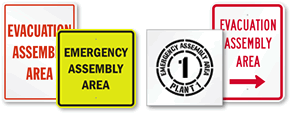 Assembly Point Signs