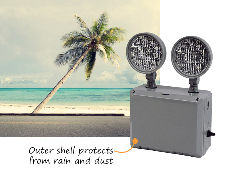 Wet Location Exit Signs | Wet Location Emergency Lighting