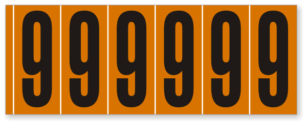 Mailbox Number Stickers - Reflective Numbers for Your Mailbox