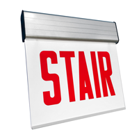Chicago-Approved Edgelit Stairs Sign : SmartSign.com, SKU - EXIT ...