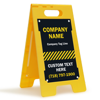 Add Your Text Custom Standing Floor Sign, SKU: SF-3198
