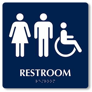 SlipSafe Floor Sign with customizable design, SKU: SF-3091