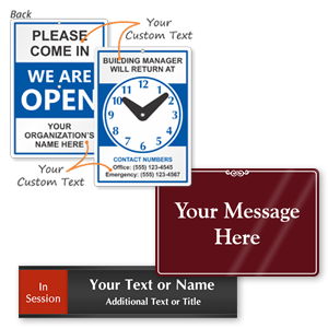 Free Custom Signs | Free Emergency & No Cell Phone Signs